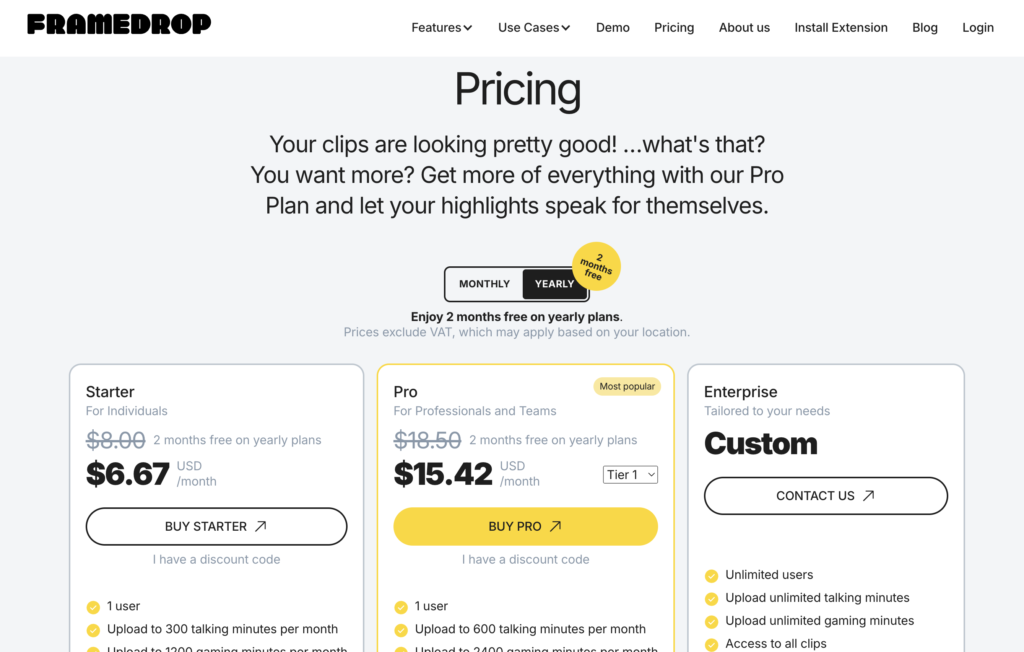 Framedrop AI - Tech Utopia